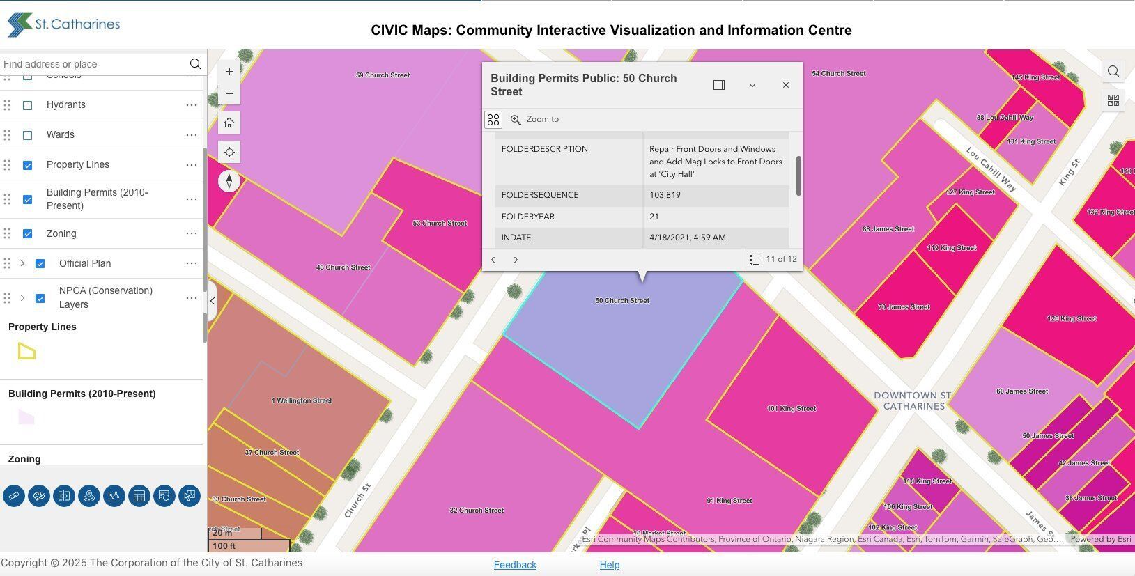 St. Catharines launches new CIVIC maps information tool