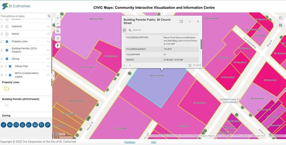 St. Catharines launches new CIVIC maps information tool