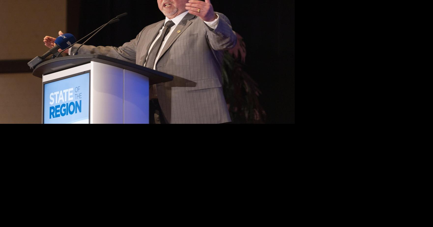 Gale makes his case with state of the region address