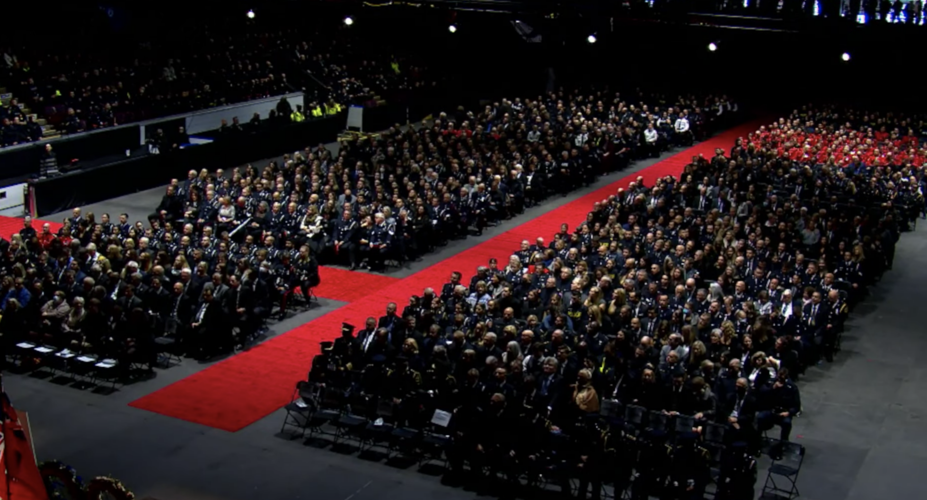 Funeral for Const. Morgan Russell and Const. Devon Northrup