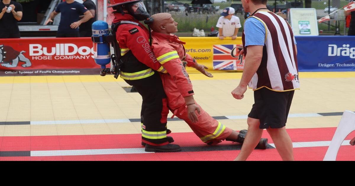 Firefighters show their strength in FireFit Championships
