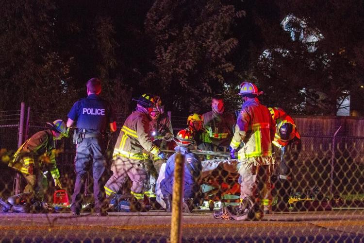 Passenger sustains ‘major injuries’ after fiery QEW crash