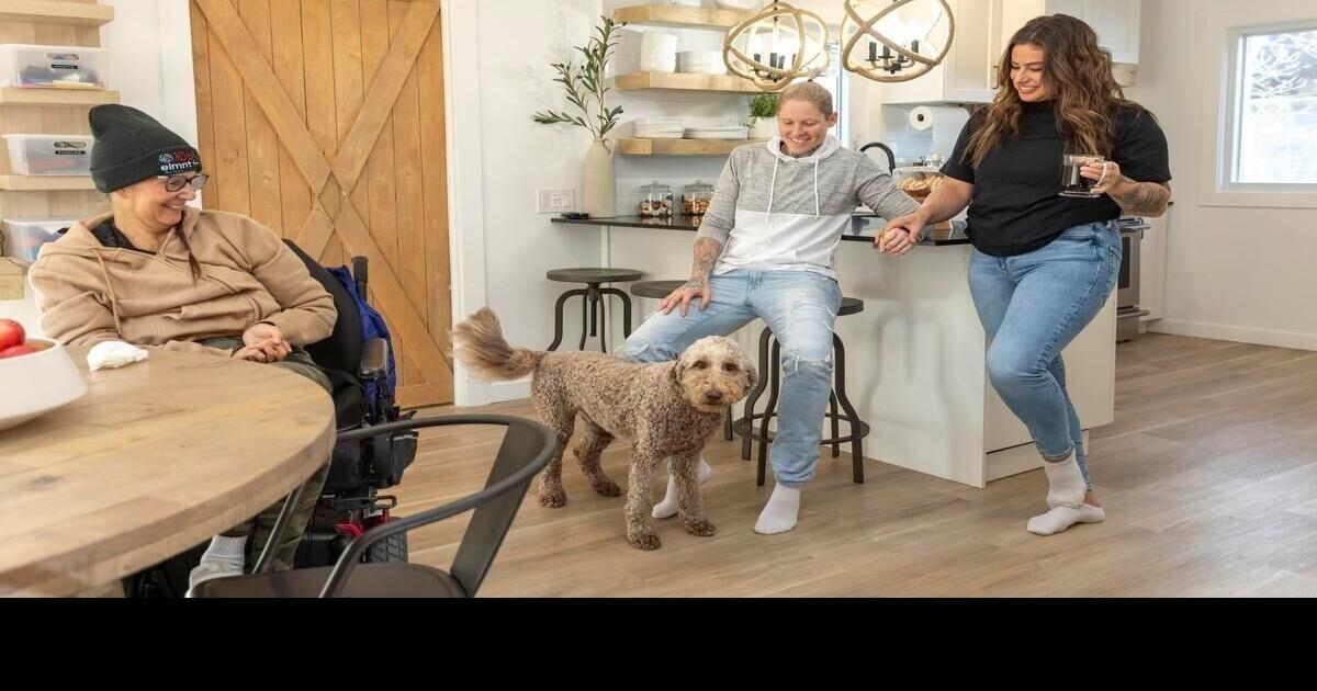 Shawnee and Jen Kish convert house so mom can live with them