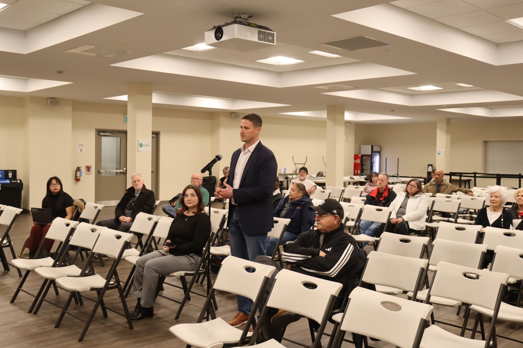 Mat Siscoe wraps up his series of town hall meeting