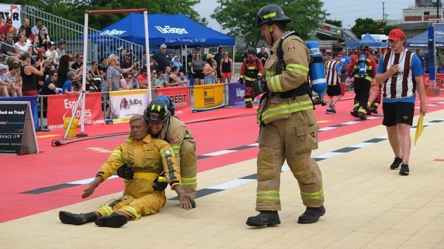 St. Catharines firefighters put up ‘lightning fast times’ at FireFit