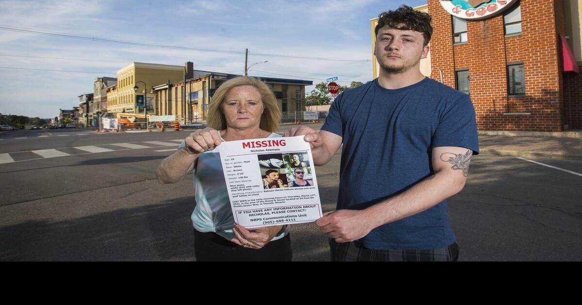 Family of missing Niagara man Nicholas Adamson seeks closure