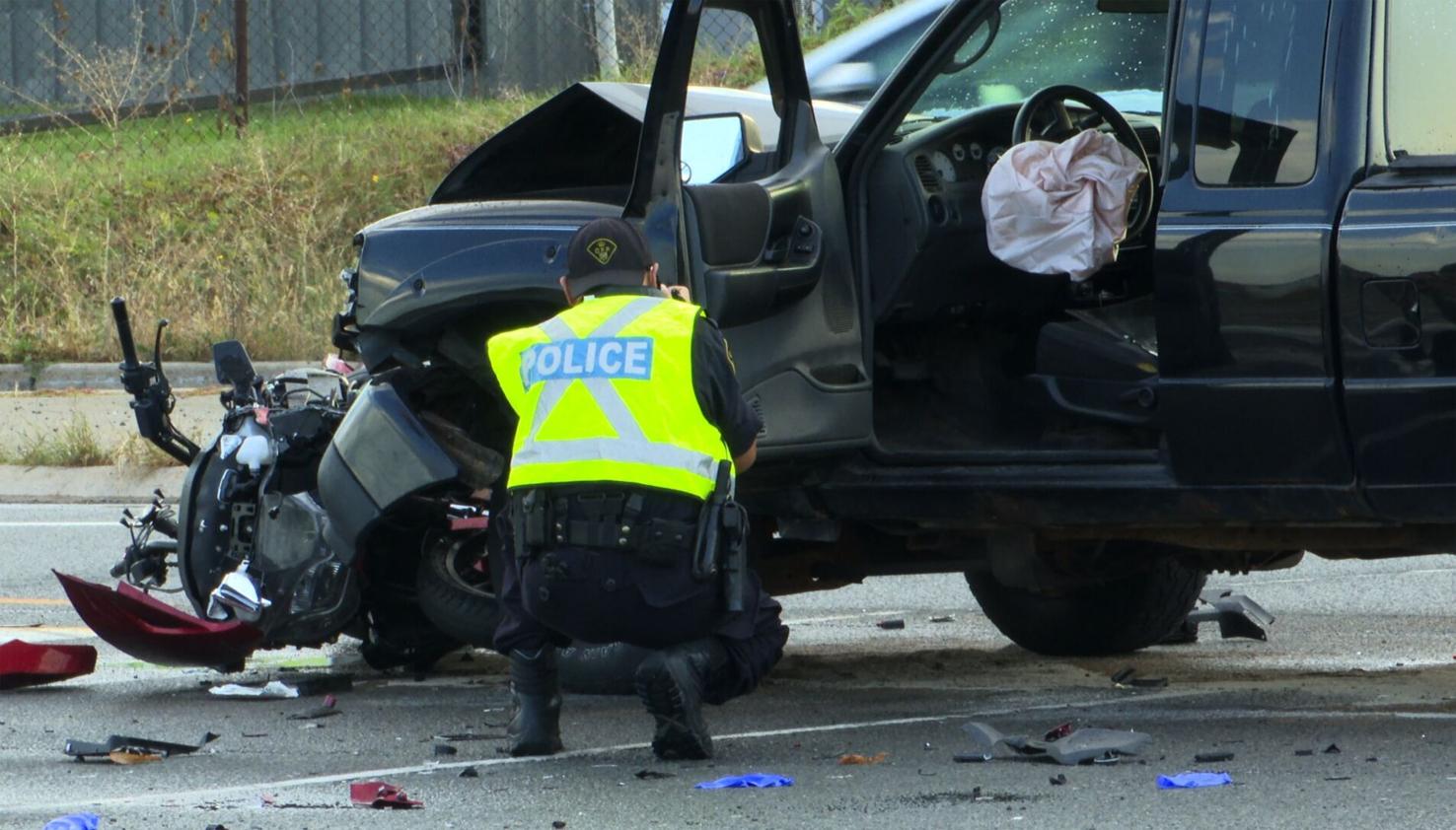 Motorcycle rider killed in Thorold crash