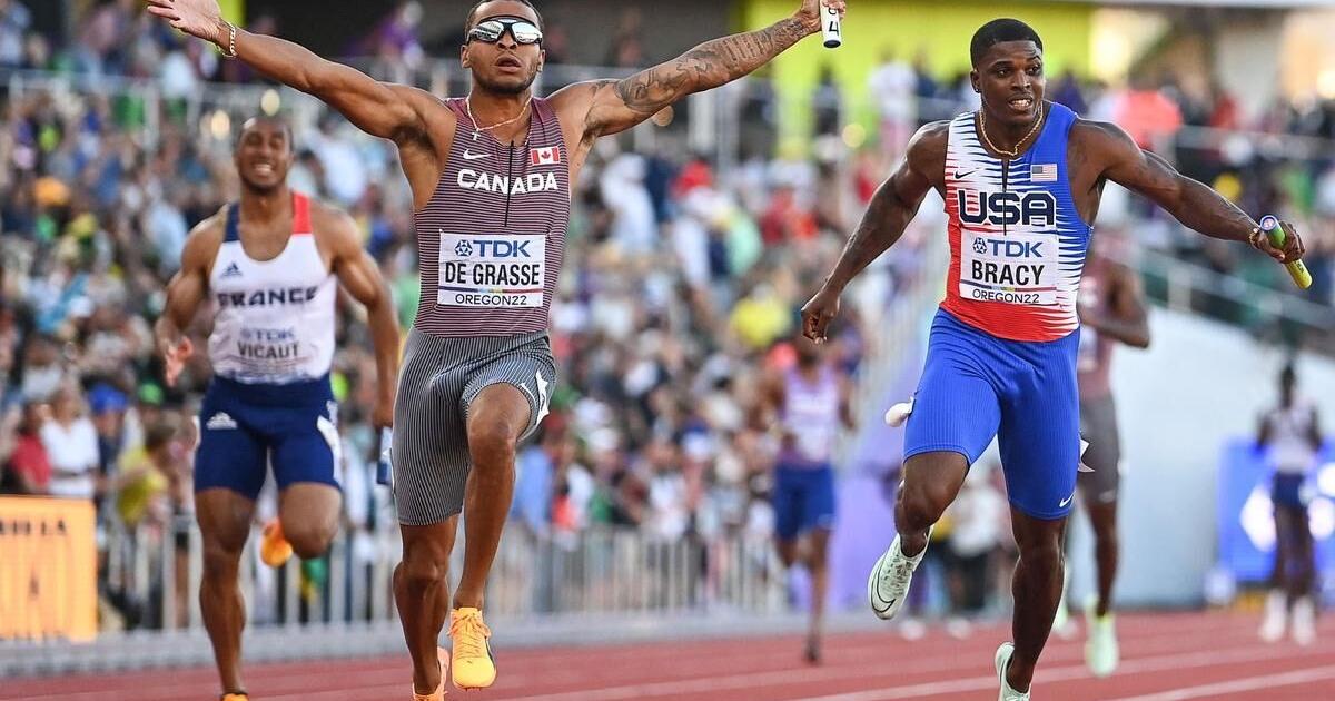 ‘We need that gold.’ The secret to Canada’s 4x100 relay triumph