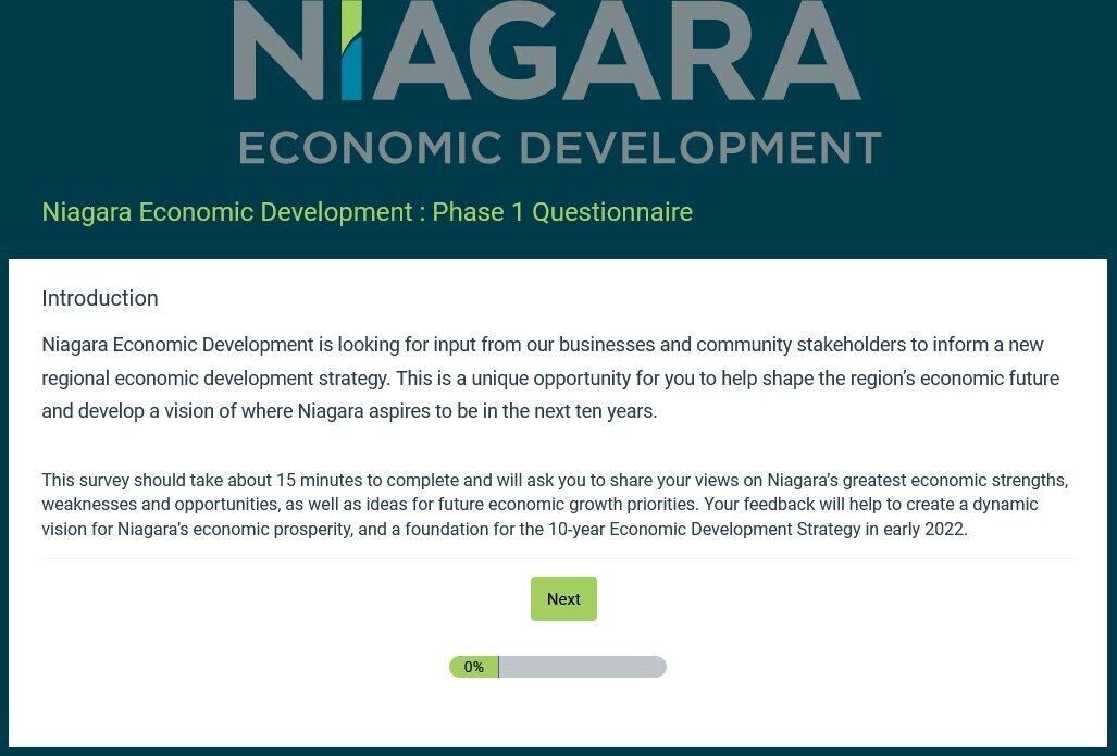 Niagara business and community asked to guide future of region’s economy