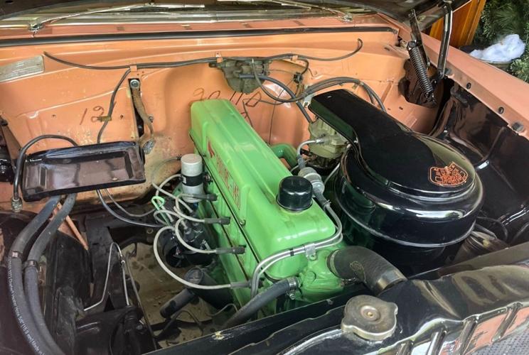 He still owns his first car, which he bought 53 years ago