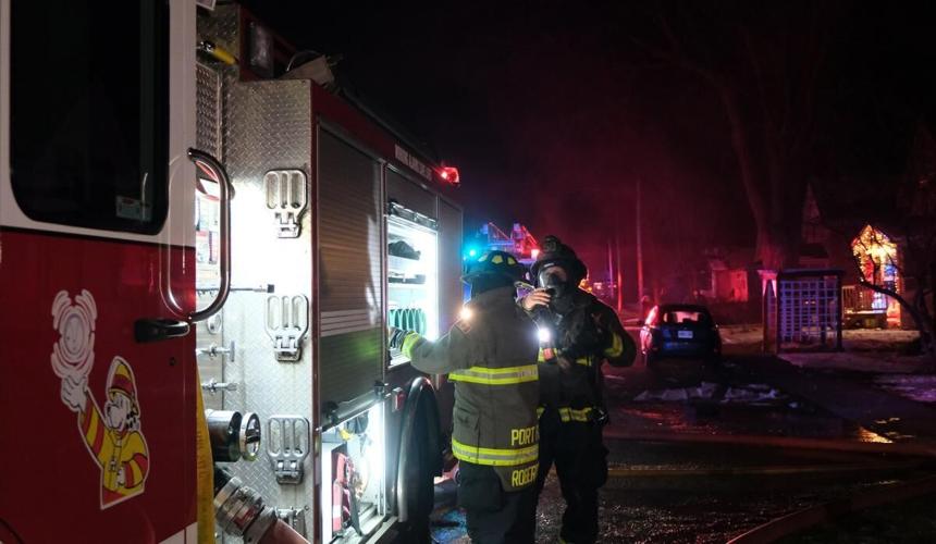 Port Colborne man ‘lucky’ to be alive after garage fire, chief says