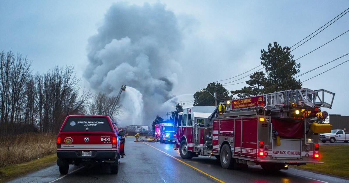 Community meeting about Port Weller chemical plant fire