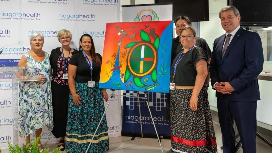 Artwork a sign Indigenous community safe at Niagara hospitals