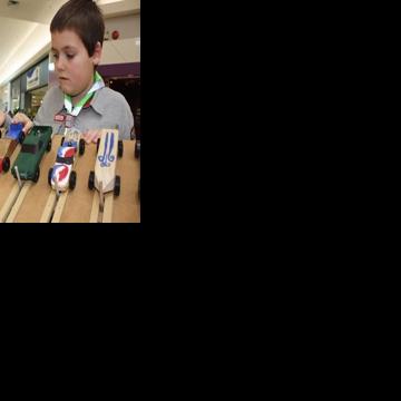 Photo: Scouts racing kub kars at Seaway Mall for 25 years