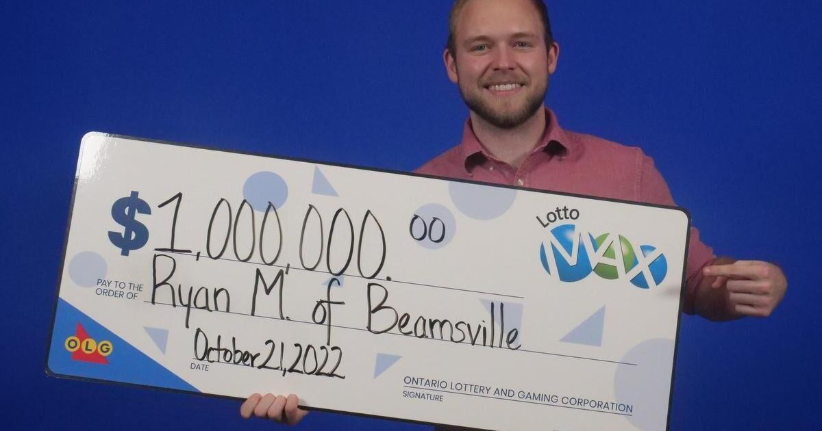 Beamsville 26-year-old wins $1 million in OLG draw
