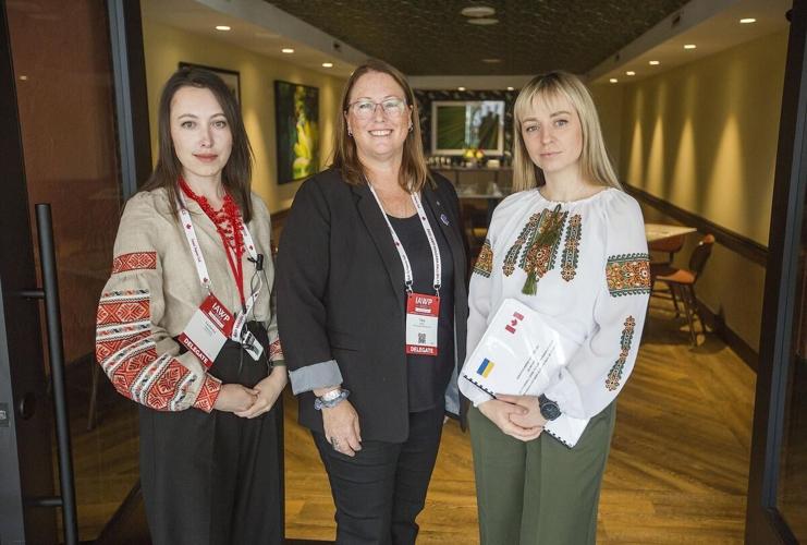 Ukrainian police share war experiences during international women ...