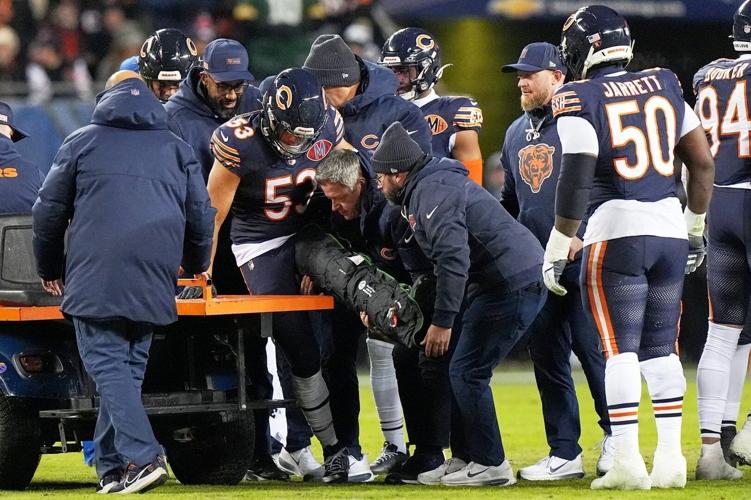Bears linebacker T.J. Edwards to miss the rest of the season with leg ...