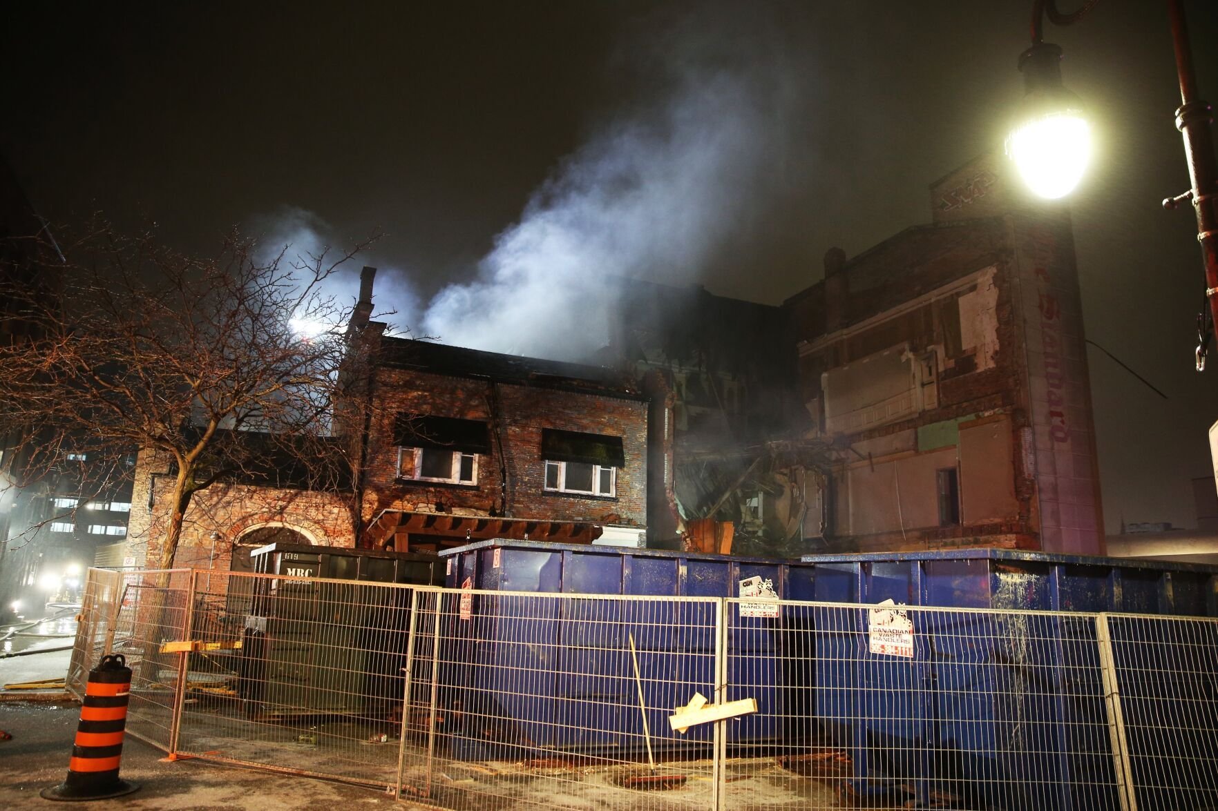 Fire destroys downtown St. Catharines building