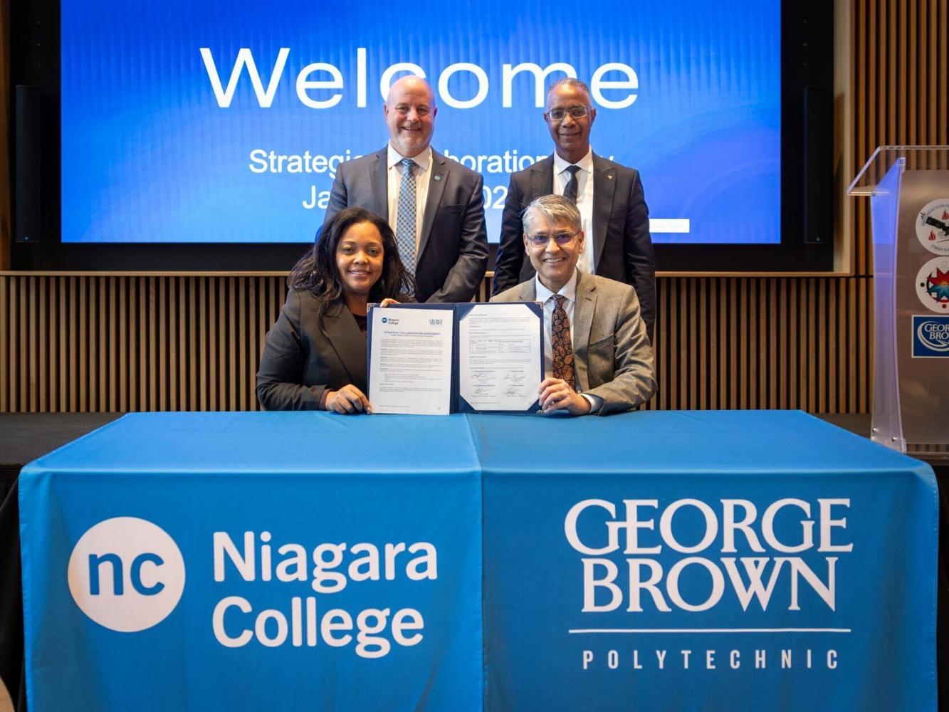 Niagara College, George Brown partner on student success