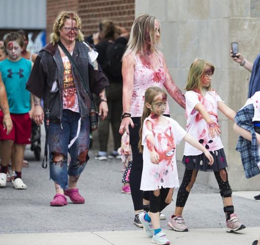 Photos: Zombie walk brings undead to Thorold to mark the end of summer