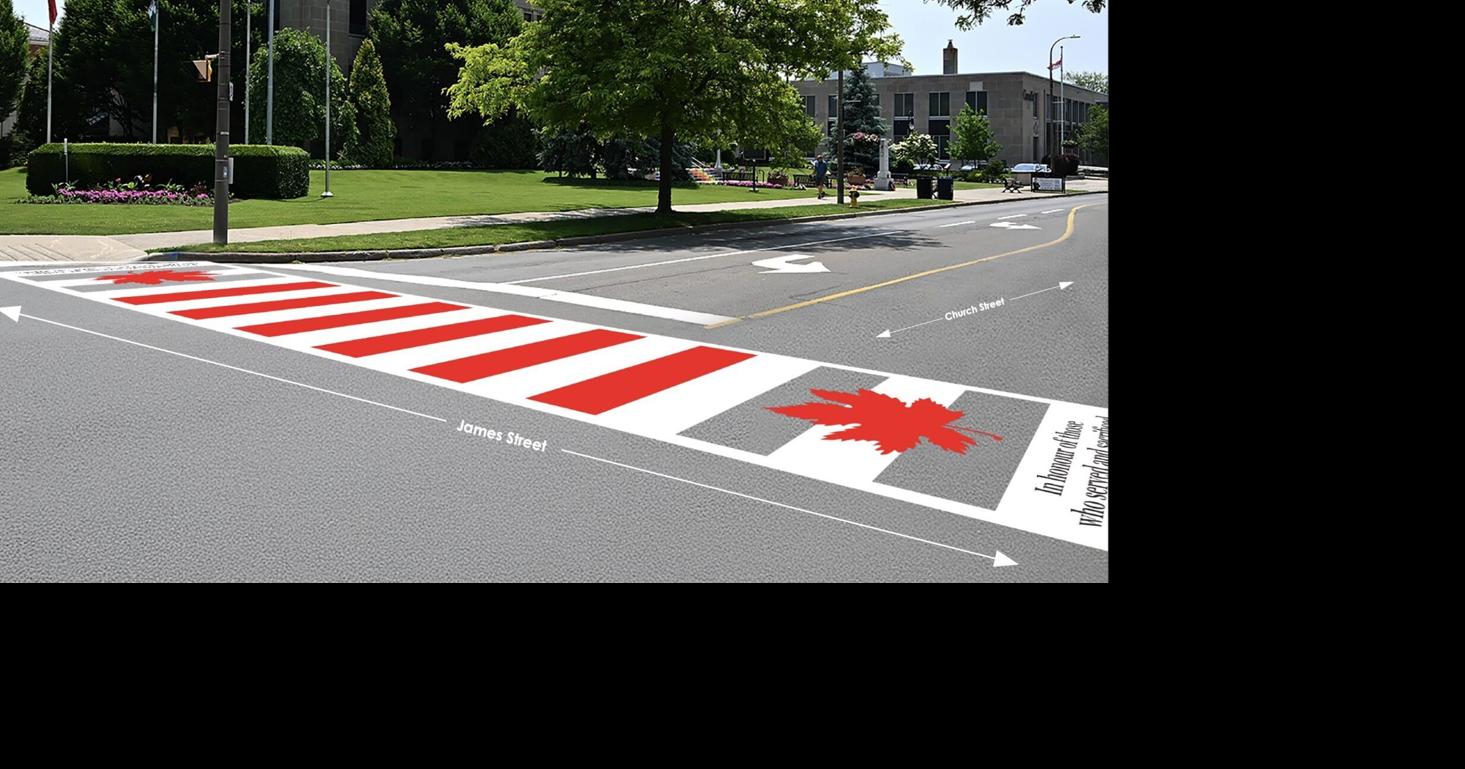 St. Catharines chooses veterans crosswalk for $24,000