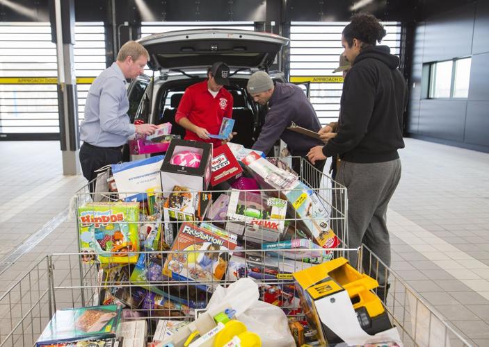 Toys collected for Welland Toy Drive