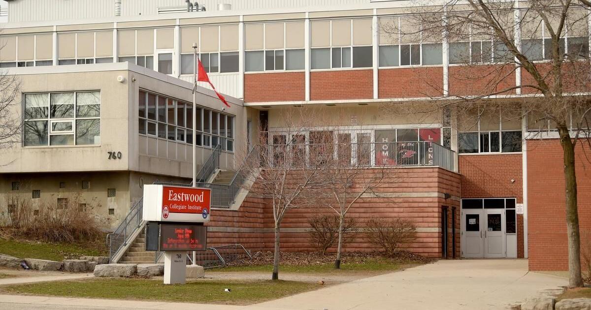 Pride flag, rocks flung at LGBTQ teens near Kitchener school