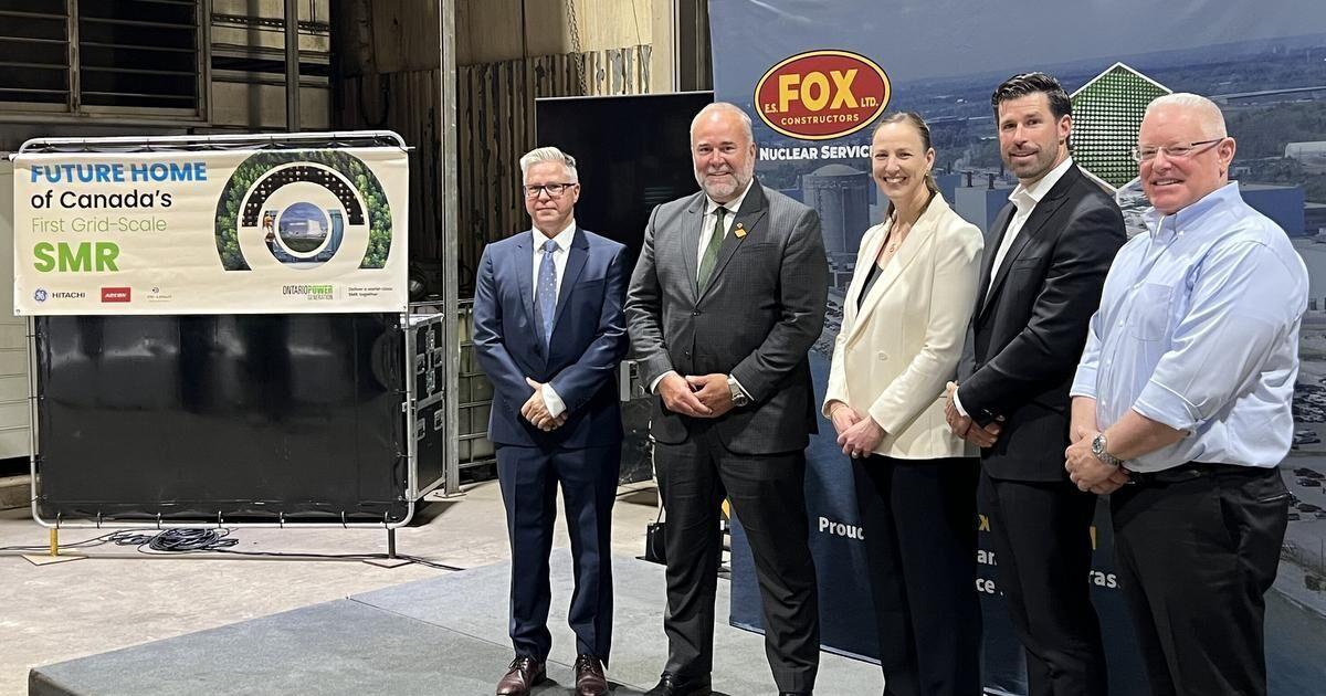 E.S. Fox, Aecon partner on small modular reactor