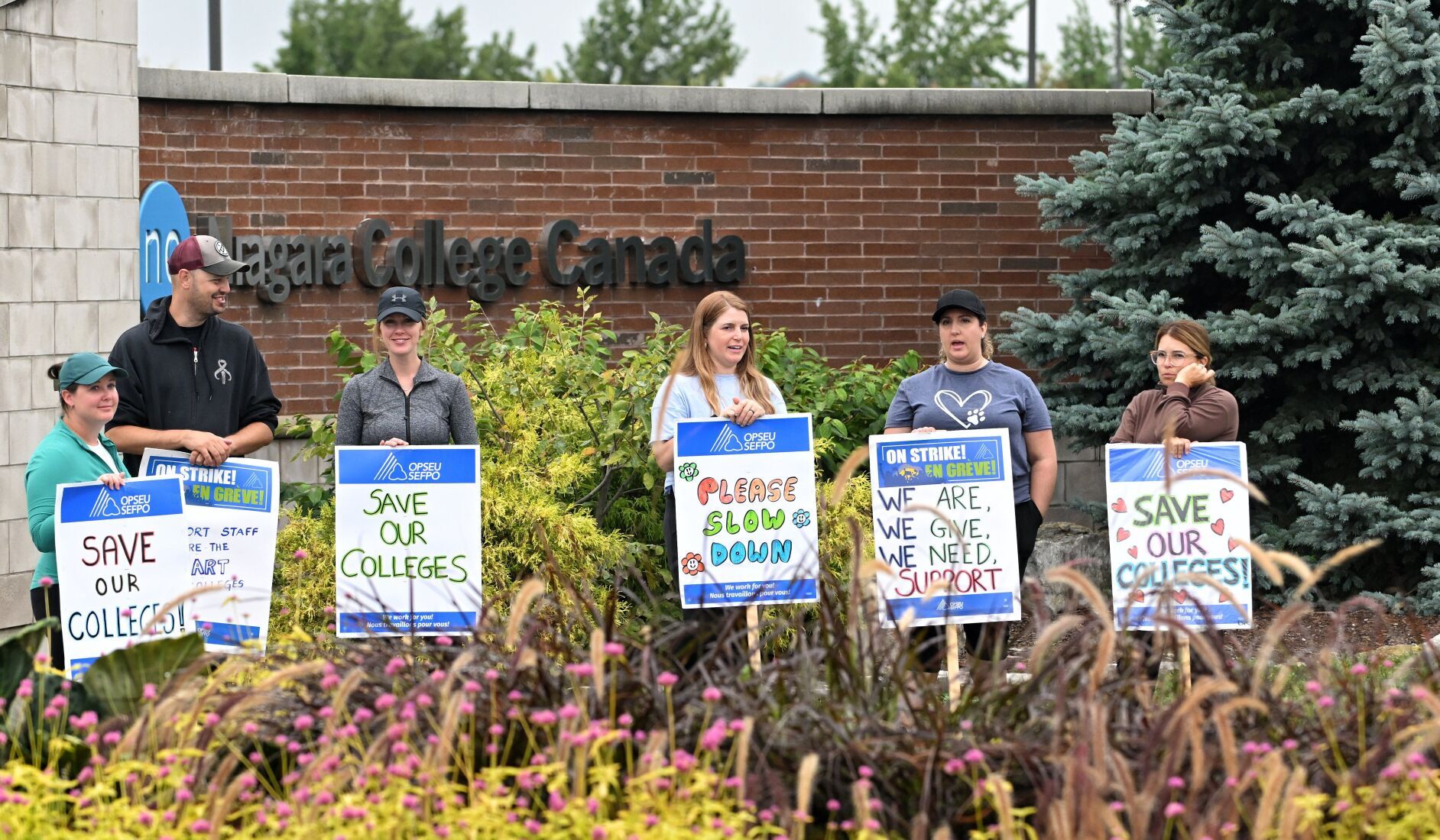 ‘Morale is still high’ for striking Niagara College workers