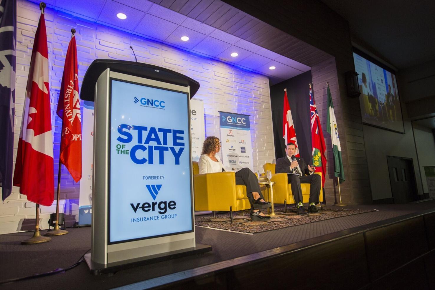 Siscoe delivers optimistic state of the city address