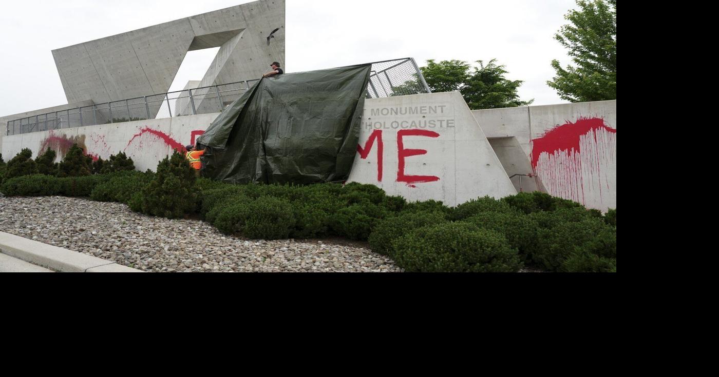 Man receives suspended sentence for defacing National Holocaust Monument