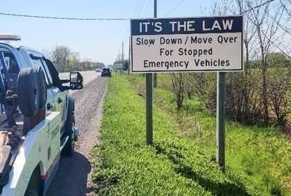 Move Over campaign educates drivers on tow trucks in law