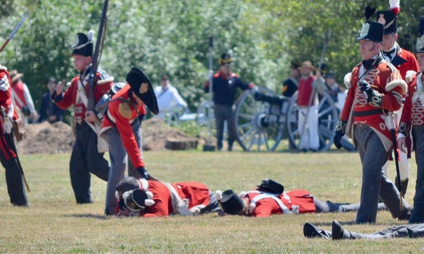 PHOTOS: Watch the War of 1812 unfold at Old Fort Erie's siege reenactment