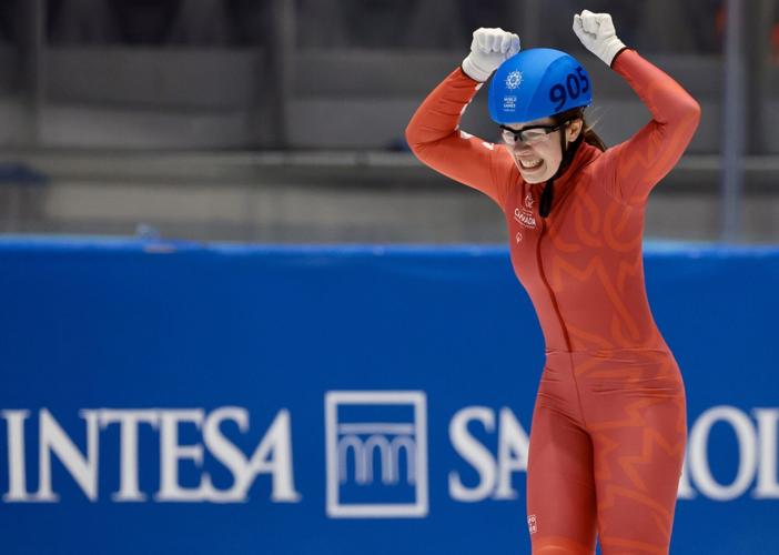Pelham speedskater races to three medals at world finals