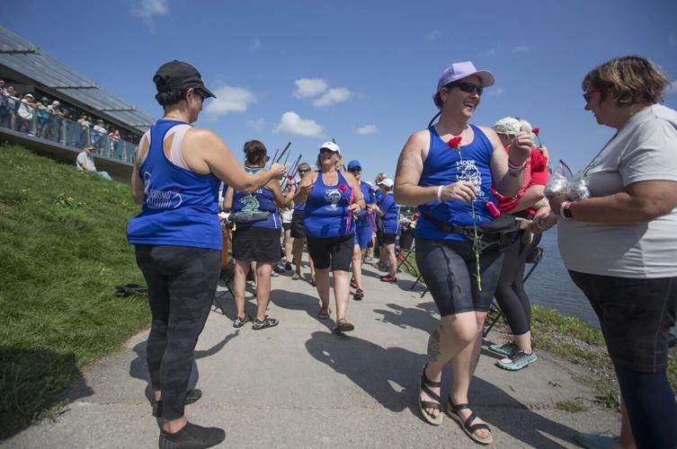 Breast cancer survivors tame the dragons at Welland International ...