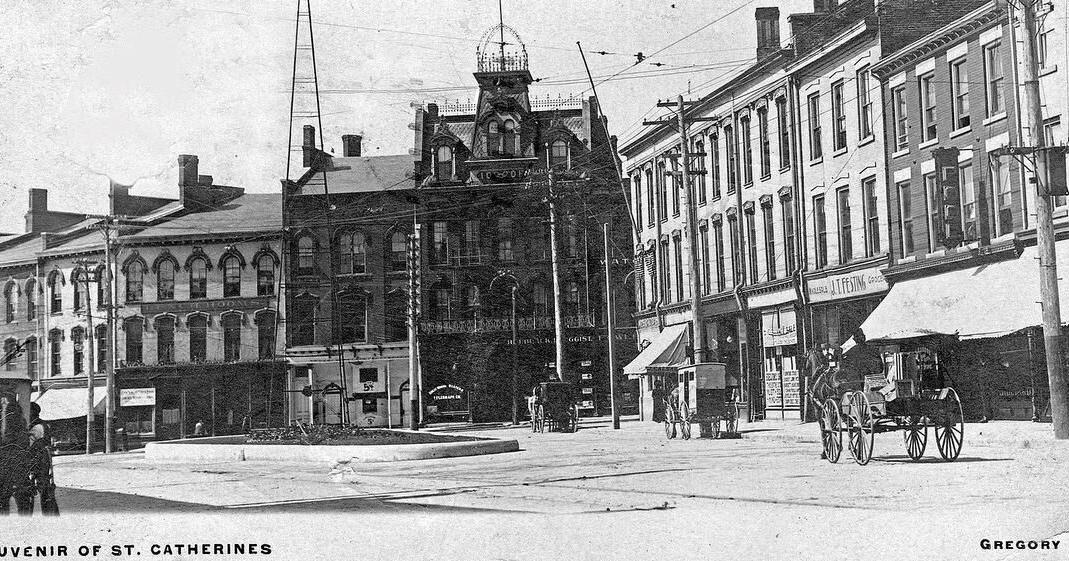 A distinguished old streetscape disappears