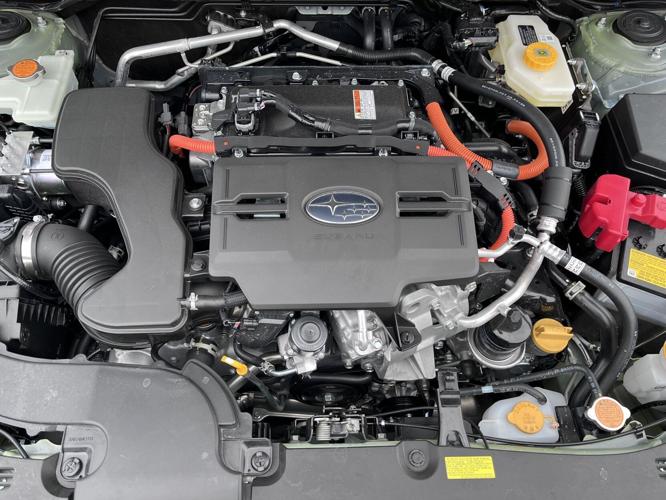 2025 Subaru Crosstrek e-BOXER Hybrid is planted, has range