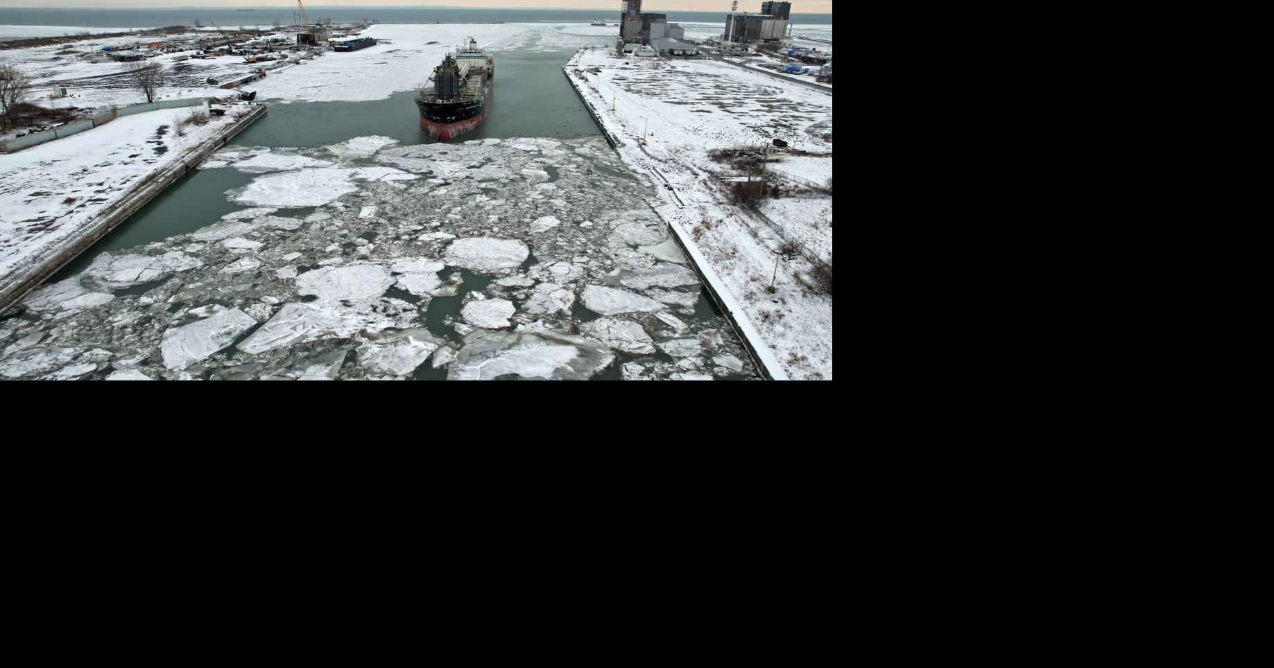 Seaway operating under extreme winter conditions