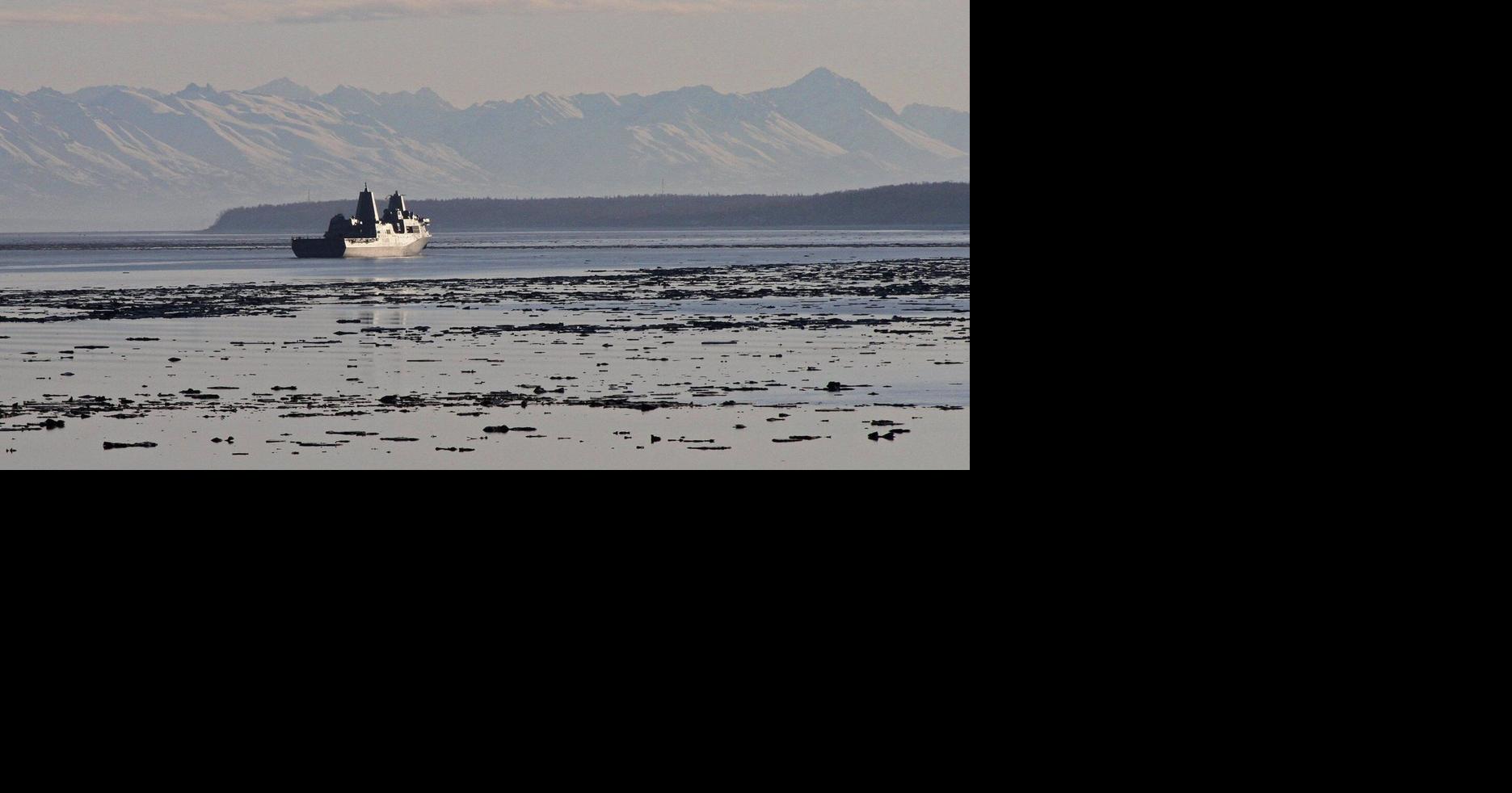 The military is searching for a US Marine missing off the coast of ...
