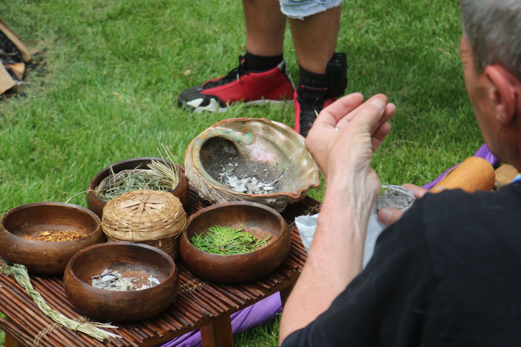 Sacred fire helps unhoused people feel heard and seen