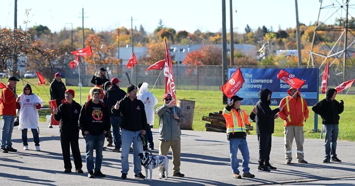 St. Lawrence Seaway strike now in seventh day