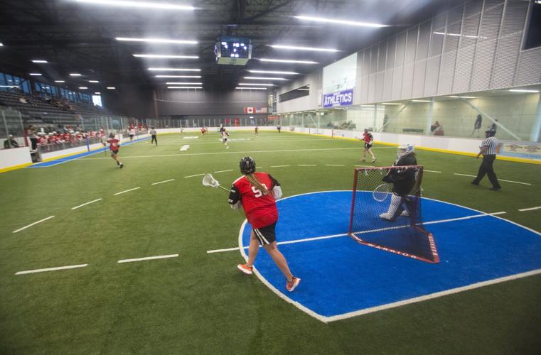 Photos: Lacrosse players try out for Team Canada