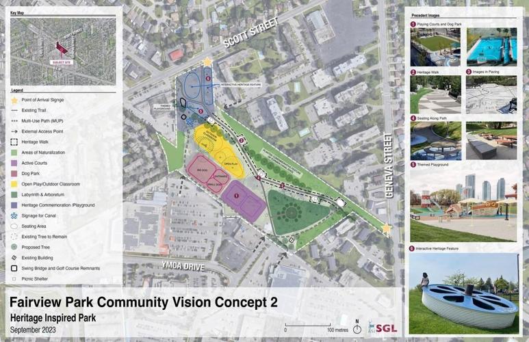 Two concepts for Fairview Park ready for feedback