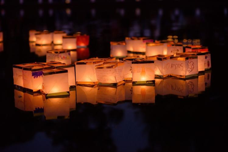 Welland water lantern festival a glimmering symbol of hope