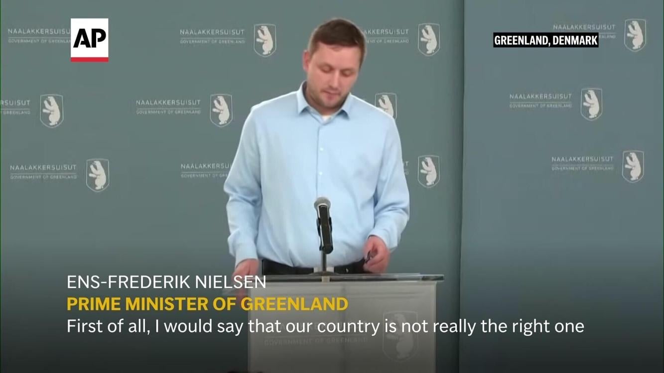 Danish prime minister says a US takeover of Greenland would mark the ...