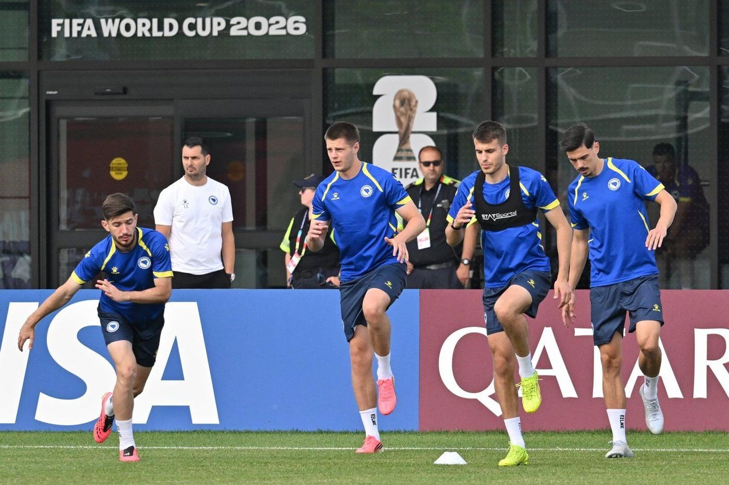 Bosnia-Herzegovina preparing to face Davies-less Canada in World Cup opener