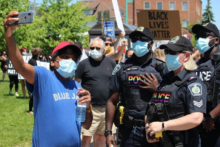 Thousands take part in peaceful #Justice4BlackLives demonstration in ...