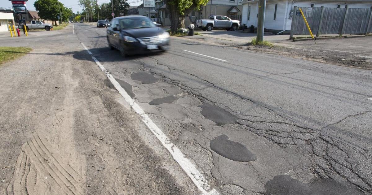 Worst roads 2023: Portage Road in Niagara Falls tops the list in annual ...