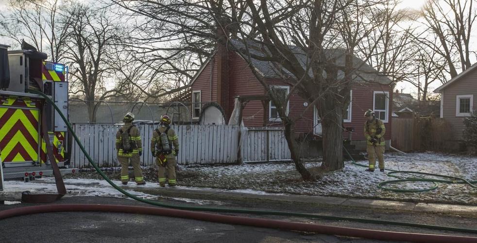 Firefighters pull woman from burning home in St. Catharines