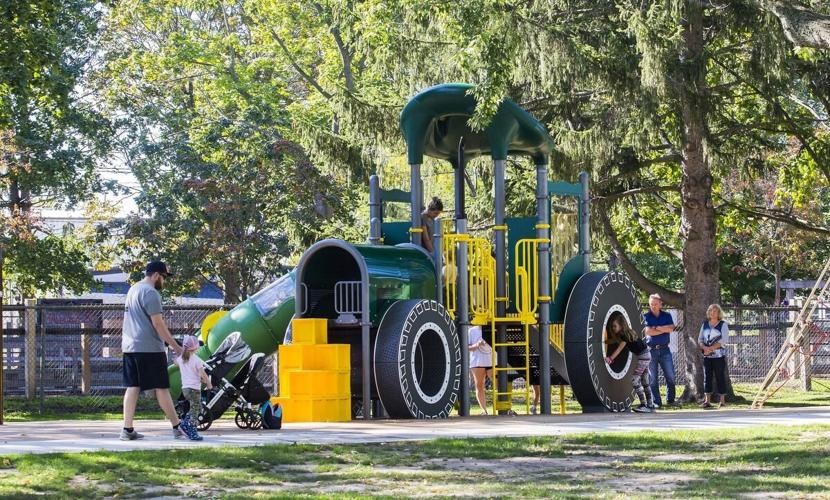 Happy Rolph’s new accessible playground complete with 3.6-metre-tall ...